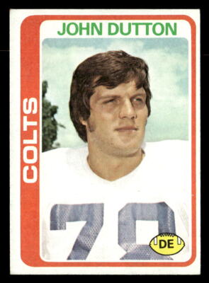 John Dutton 1978 Topps Card #280 Baltimore Colts | eBay