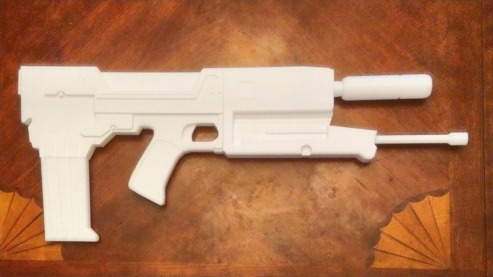 Westinghouse M95A1 Phased Plasma Rifle Replica - Terminator 2 Movie ...