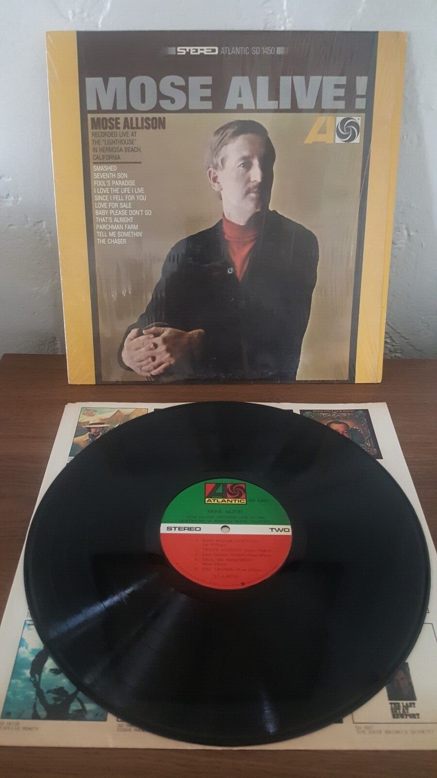 Mose Alive! Mose Allison Vinyl Record (SD1450) 1966 Jazz Piano Hermosa ...