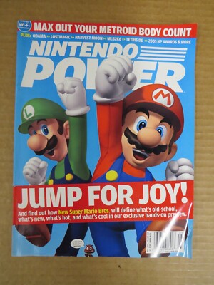 Nintendo Power Magazine Vol 203 May 2006 ft. New Super Mario Bros ...