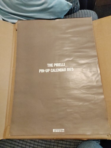 The Pirelli Pin-Up Calendar 1973 Complete Vintage Collectable Original ...