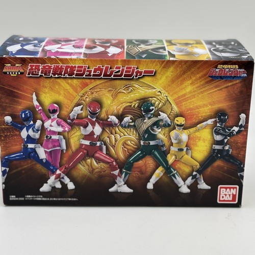 SHODO SUPER Kyoryu Sentai Zyuranger Action Figure Set Of 6 Premium ...
