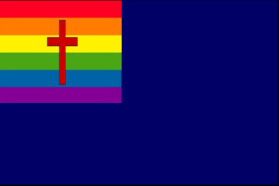 CHRISTIAN Pride LGBTQ Premium Indoor/Outdoor 100% Spun Polyester FLAG ...