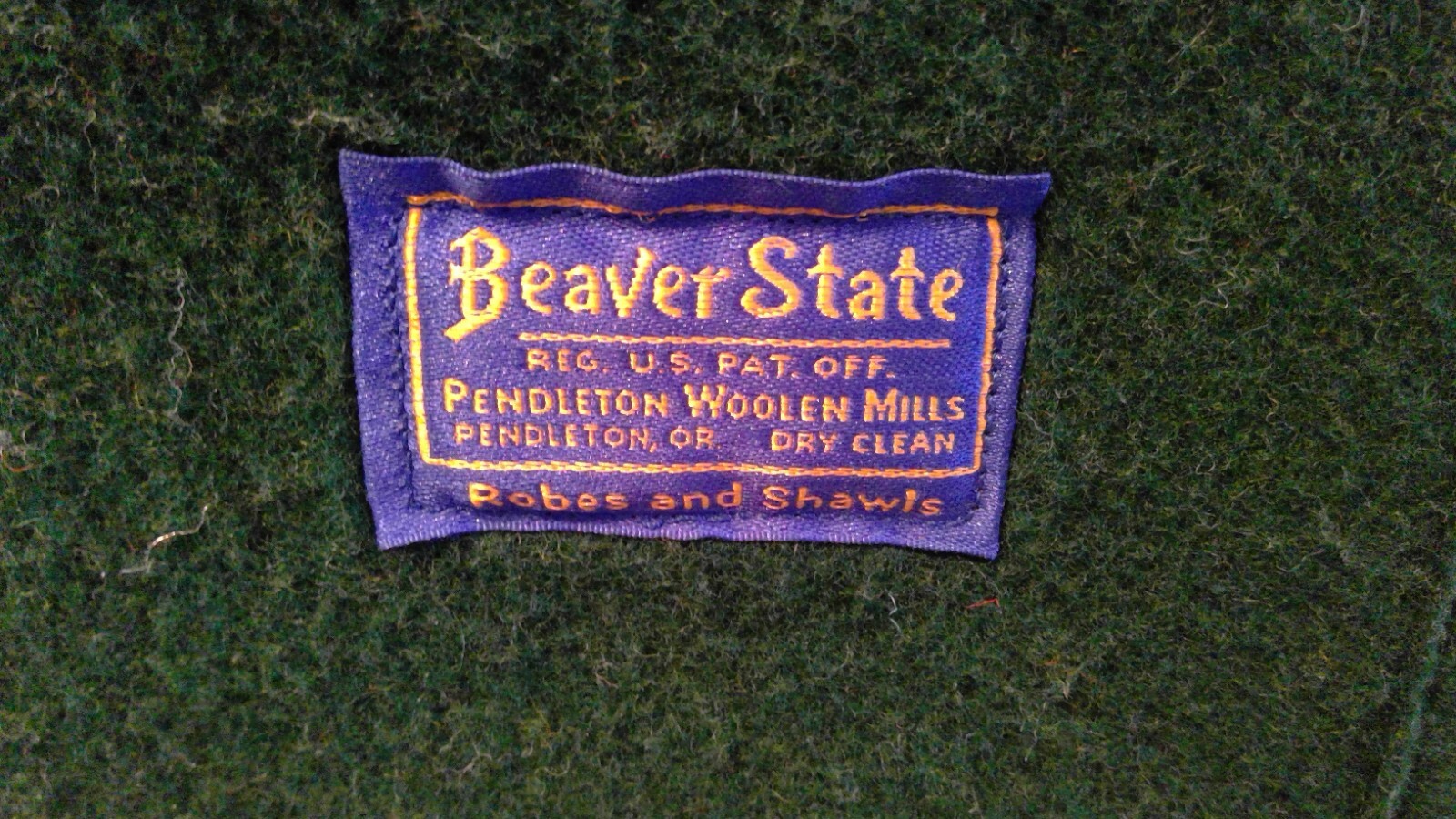 Forest Green Wool Beaver State Pendleton Blanket | eBay
