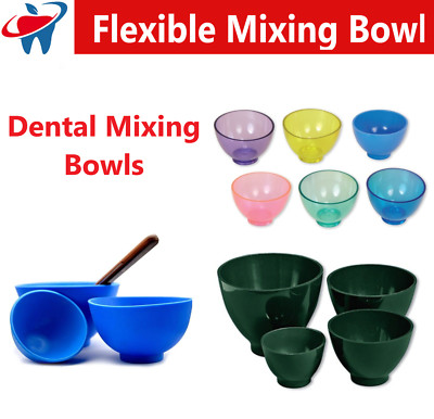 Dental Lab Flexible Rubber Impression Mixing Alginate Bowl - Small ...