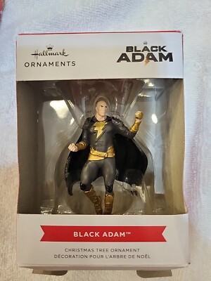 Hallmark Black Adam Ornament NIB | eBay