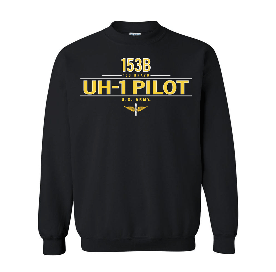 U.S. Army MOS 153d UH-60 Pilot Sweatshirt | eBay