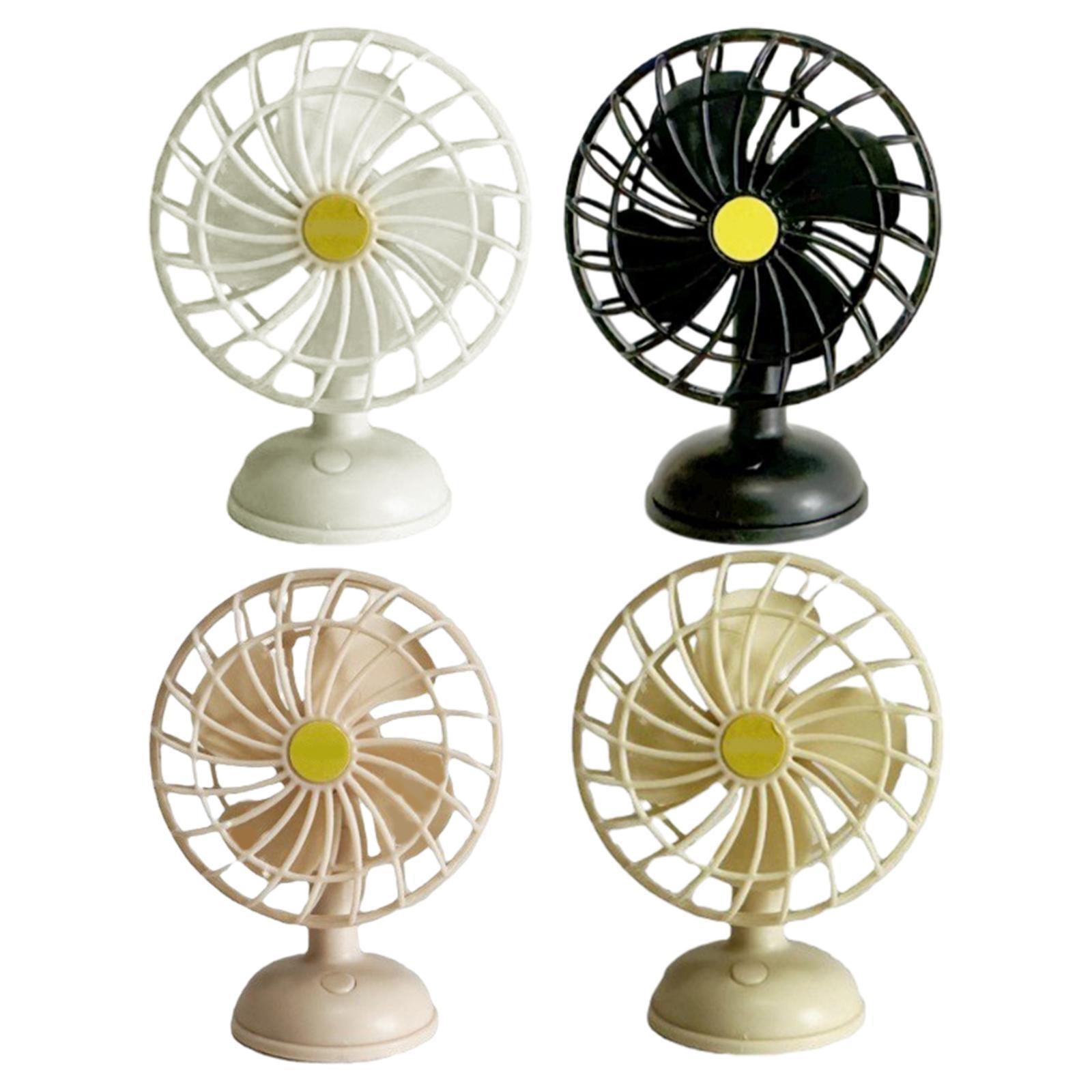 1:12 Dollhouse Miniature Electric Fan Accessory Realistic Decor Mini ...