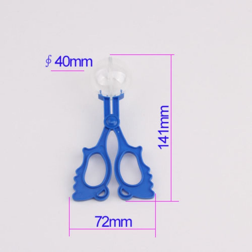 Plastics Insect Scooper Clamp Butterfly shaped Insects Catcher Tongs ...