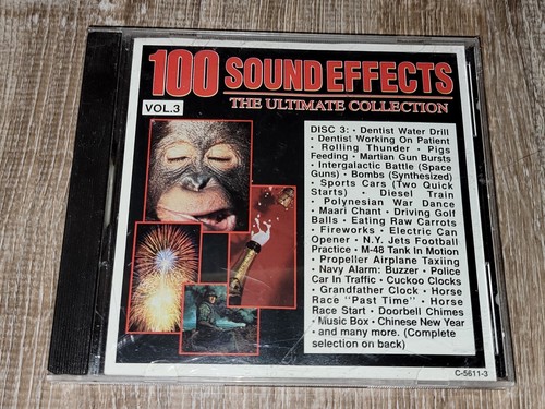 100 Sound Effects Vol 3 The Ultimate Collection (CD, Canada) | eBay
