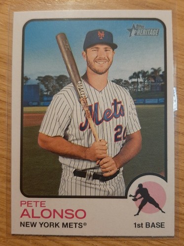 2022 TOPPS HERITAGE PETE ALONSO #54 MEW YORK METS | eBay