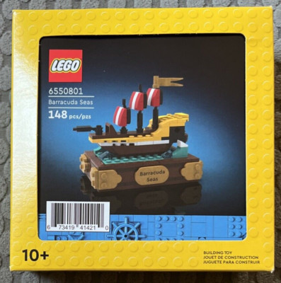 LEGO Barracuda Seas VIP Reward 6550801 Black Seas Pirate Ship New ...