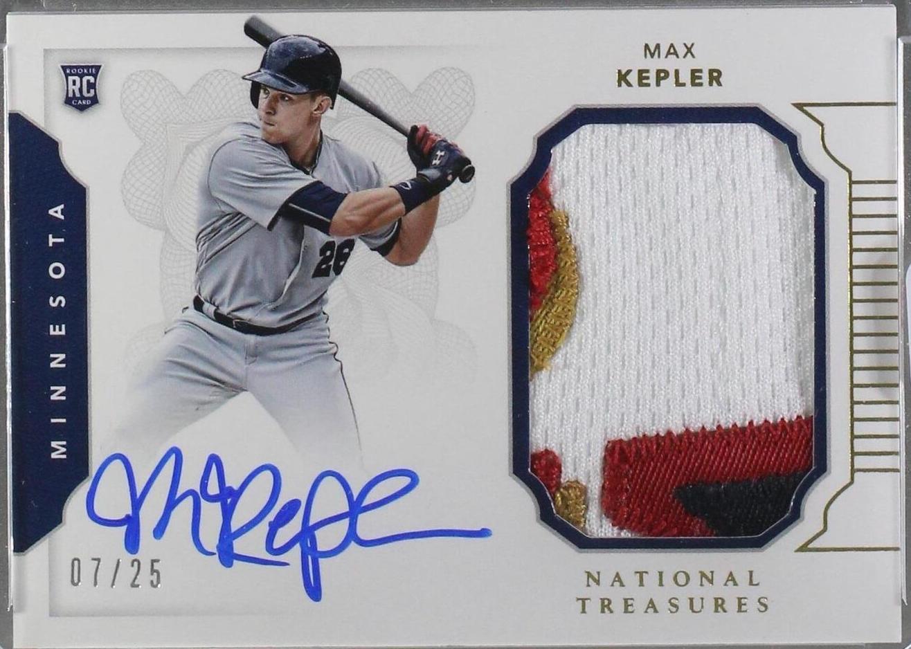 2016 Panini National Treasures - Rookie Materials Signatures Max Kepler ...