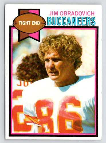 1979 Topps Card, #223 Jim Obradovich, Tampa Bay Buccaneers | eBay
