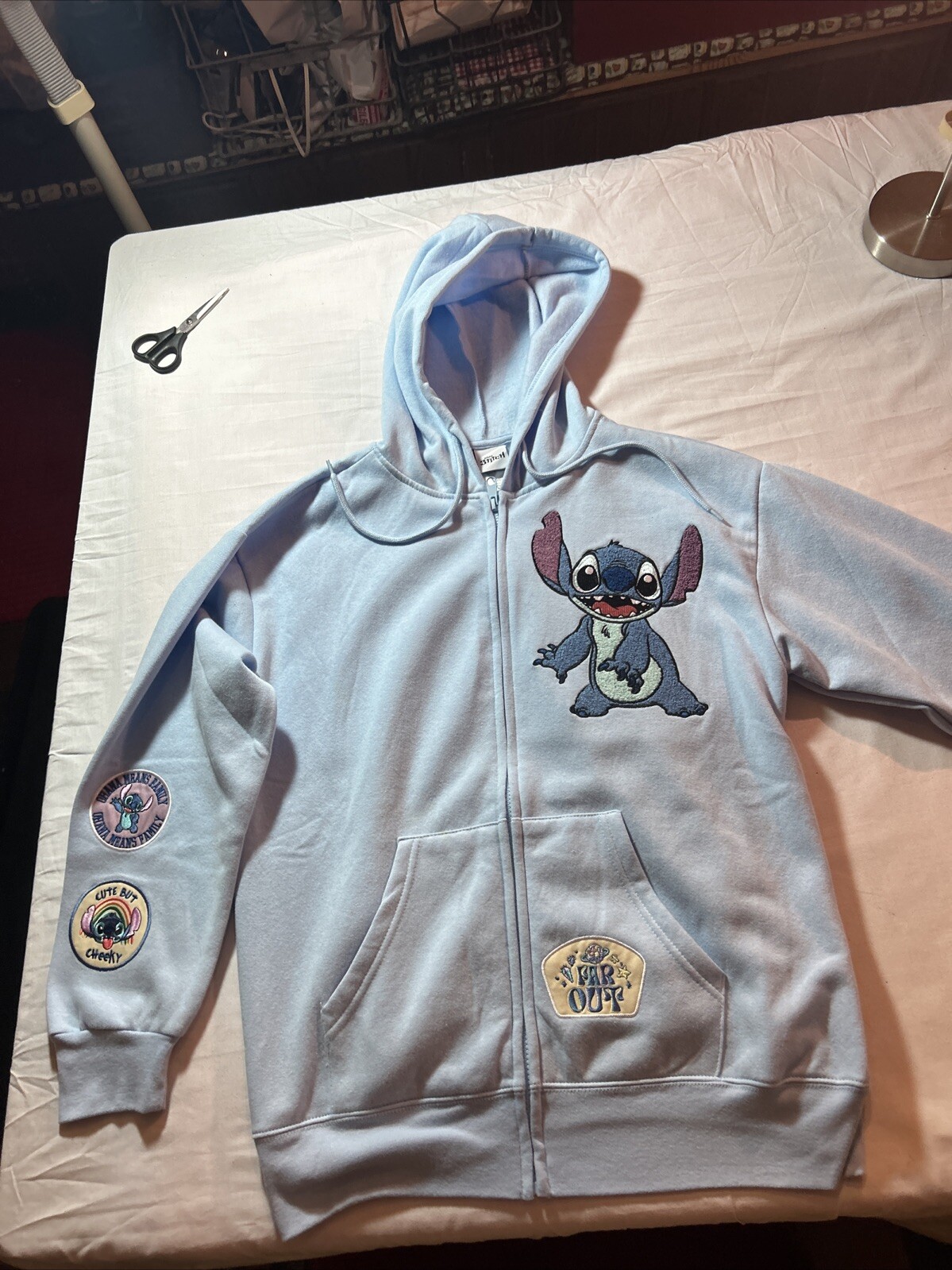 DISNEY STITCH COMFY Disney Lilo & Stitch Light BLUE H… - Gem