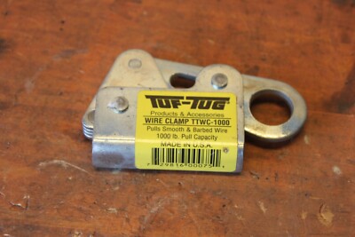 TUF-TUG Wire Clamp TTWC-1000 Barbed & Smooth Wire Fence Installation ...