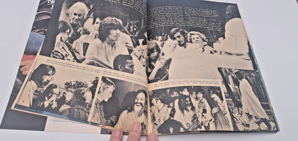 TV Radio Talk Magazine The Beatles Mia Farrow Dell Publishing Vintage ...