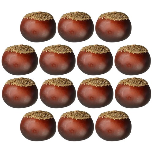 16pcs Artificial Chestnuts Models Fake Nuts Lifelike Chestnut Models ...