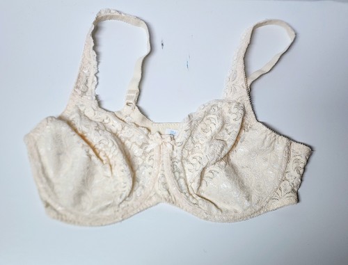 Vintage Playtex Secrets Underwire Full Coverage Bra 4233 Size 40C Ivory ...
