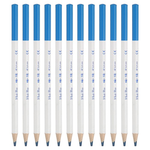 Dark Blue Colored Pencils Set,12 Pcs Oil Color Pencils Drawing Painting ...