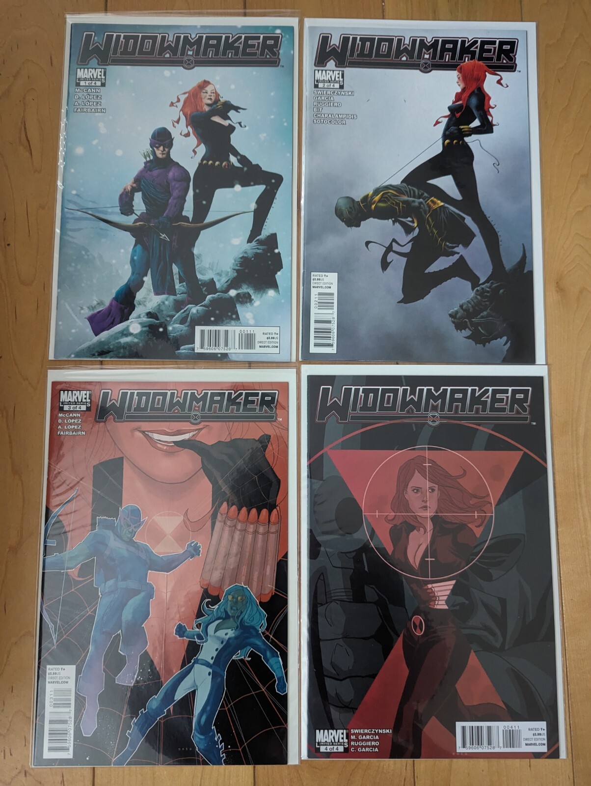 Widowmaker #1-4 Complete Series (2011); Marvel Comics (Black Widow ...