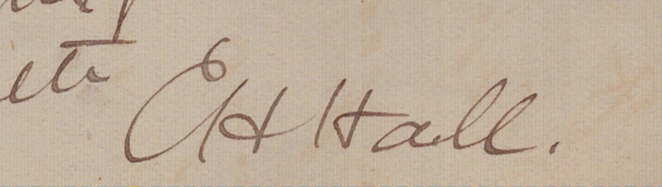 EDWIN H. HALL - AUTOGRAPH LETTER SIGNED 12/04/1885 | eBay