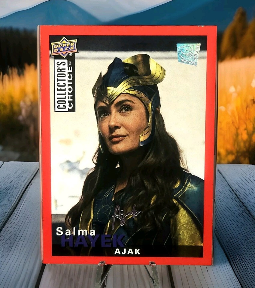2024 UD MARVEL STUDIOS SERIES 2 COLLECTOR'S CHOICE RED SALMA HAYEK AS AJAK /50 | eBay