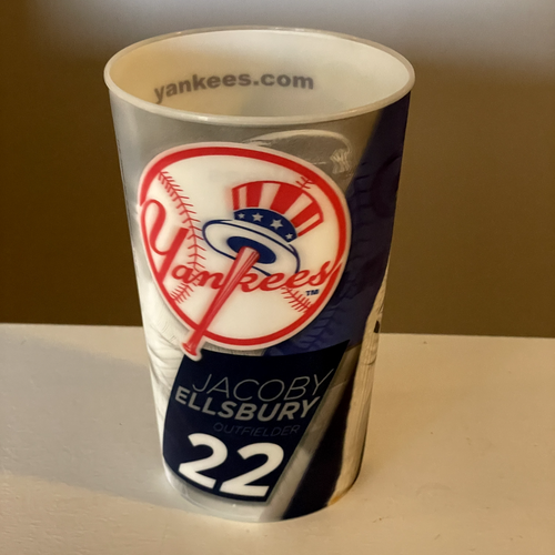 EUC New York Yankees Hologram Stadium Souvenir Cup 3D #22 Jacoby ...