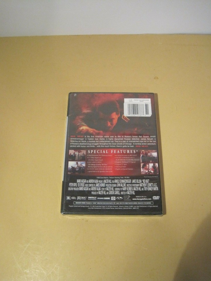 Red Heat (DVD, 2004, Special Edition) 12236130437| eBay