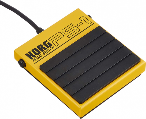 KORG PS-1 Single Momentary Pedal Footswitch for MIDI Keyboard ...