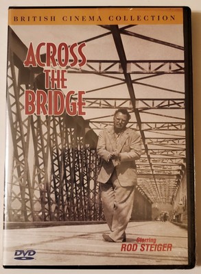 NEW SEALED Across the Bridge - 1957 DVD Rod Steiger - Shanachie British ...