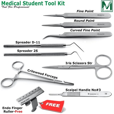 Basic Surgically Stitch Supply Tools Wound Suturing Medical Student ...