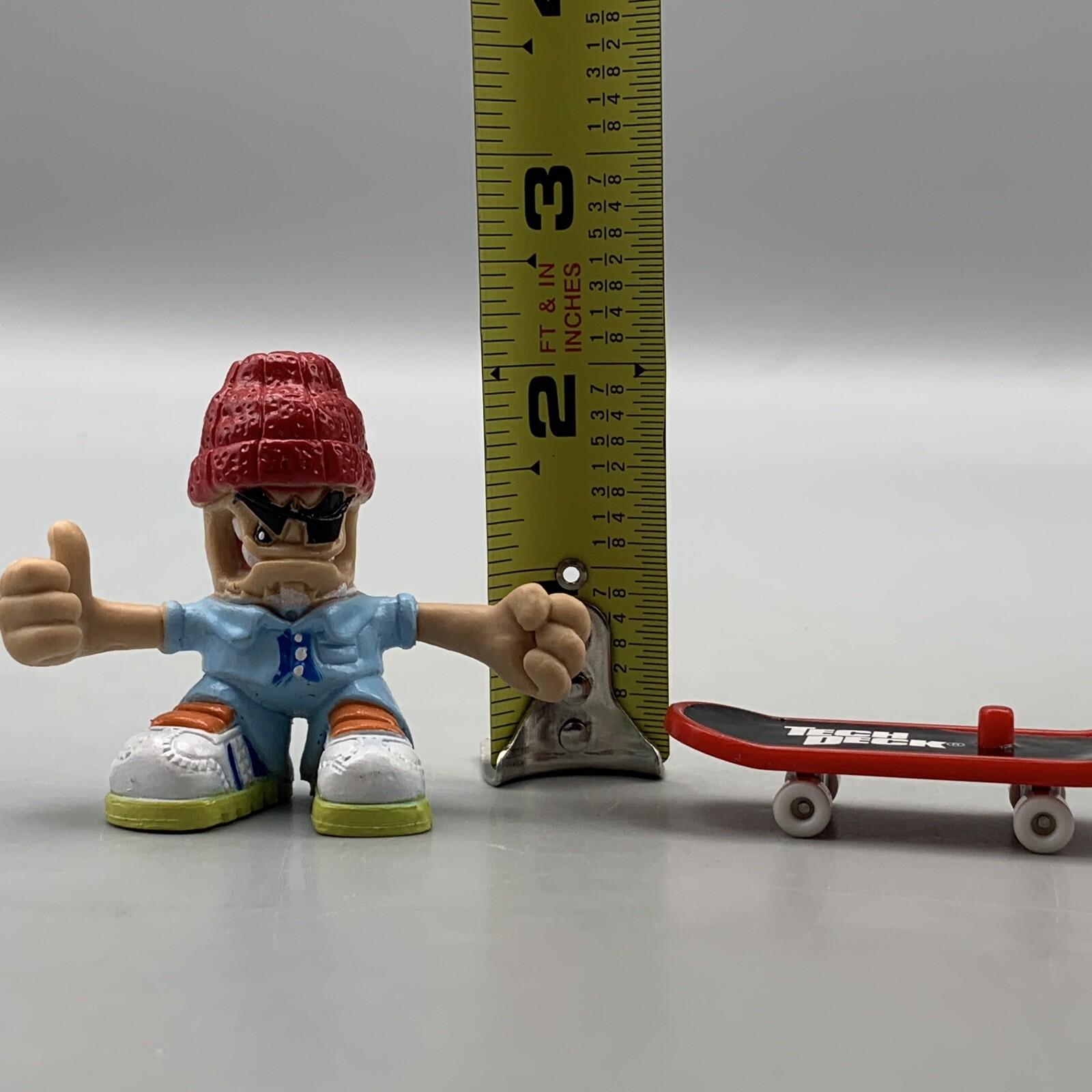 Tech Deck Dude Street Crew #081 Splinter Skateboard Figure 2008 RARE ...