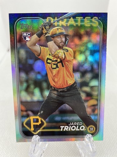 Jared Triolo 2024 Topps Rainbow Foil Rookie Card #281 | eBay
