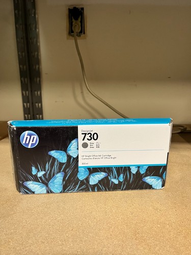 NEW Genuine HP DesignJet 730 Gray Ink Cartridge - P2V72A FREE SHIPPING ...