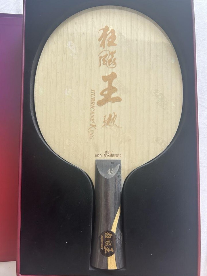 Table Tennis Wang Chuqin Leopard King No.012 Fl Racket Hong Shuangxi ...