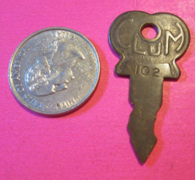 Antique Vintage Original Clum Dodge Bros Automotive CAR IGNITION Key ...