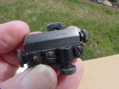 Rare Redfield RE-22 RN .22 Receiver Peep Sight .22lr - For Grooved 22 ...