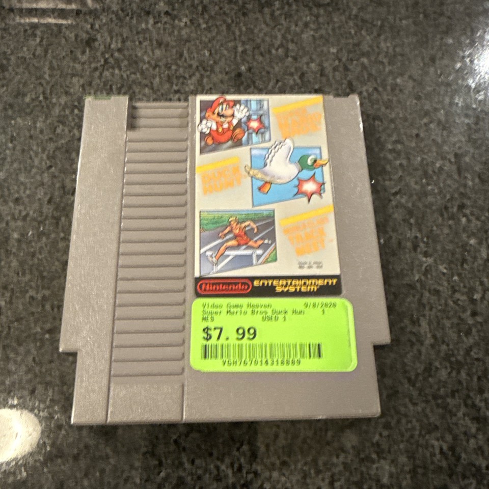 Super Mario Bros-Duck Hunt World Class Track Nintendo NES Games | eBay