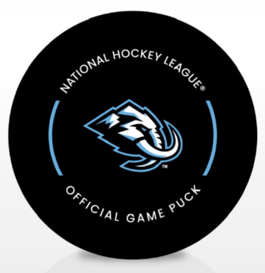 2025-26 UTAH MAMMOTH NHL OFFICIAL GAME PUCK **NOW IN STOCK!** | eBay