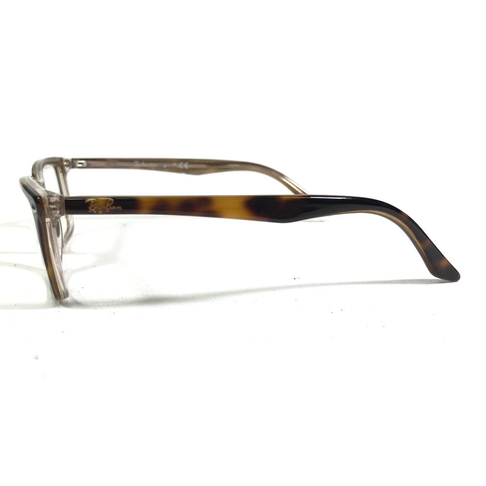 Ray-Ban RB5241 5075 Eyeglasses Frames Brown Tortoise Square Full Rim 50 ...