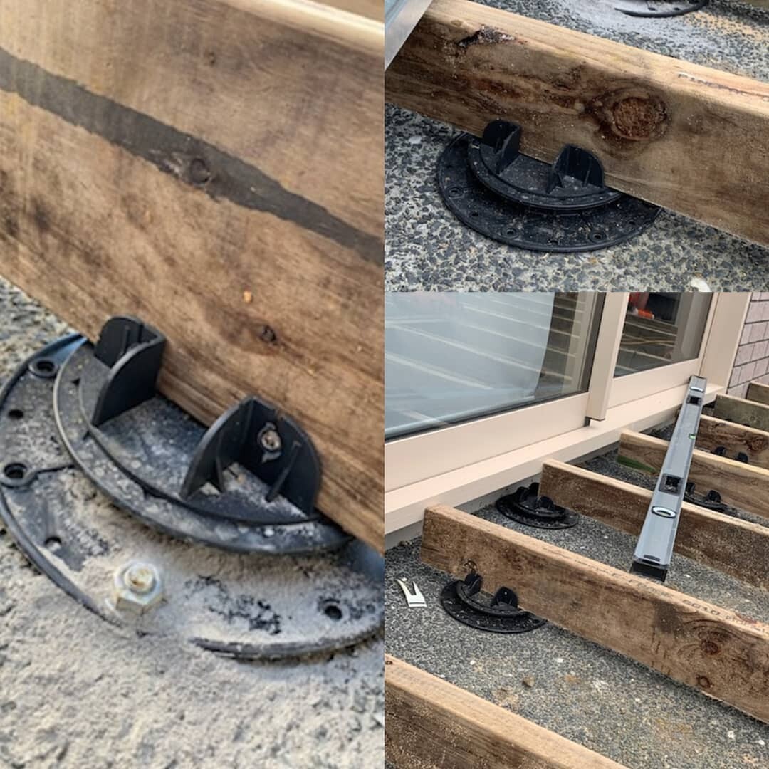 10pcs Heavy Duty Adjustable Decking Pedestal Riser for Timber 50mm-40mm ...