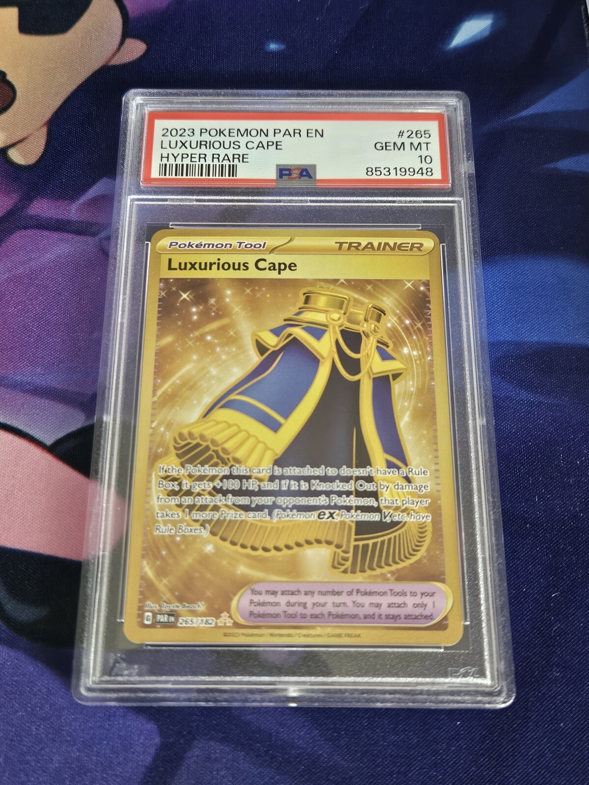 2023 Pokemon Paradox Rift Luxurious Cape PSA 10 GEM HYPER RARE #265 | eBay