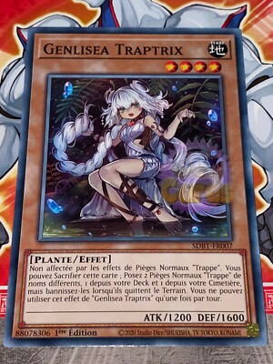 Carte YU GI OH GENLISEA TRAPTRIX SDBT-FR007 x 2 | eBay