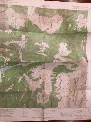 Rodriguez Mountain Quadrangle California U.S. Geological Survey Map ...