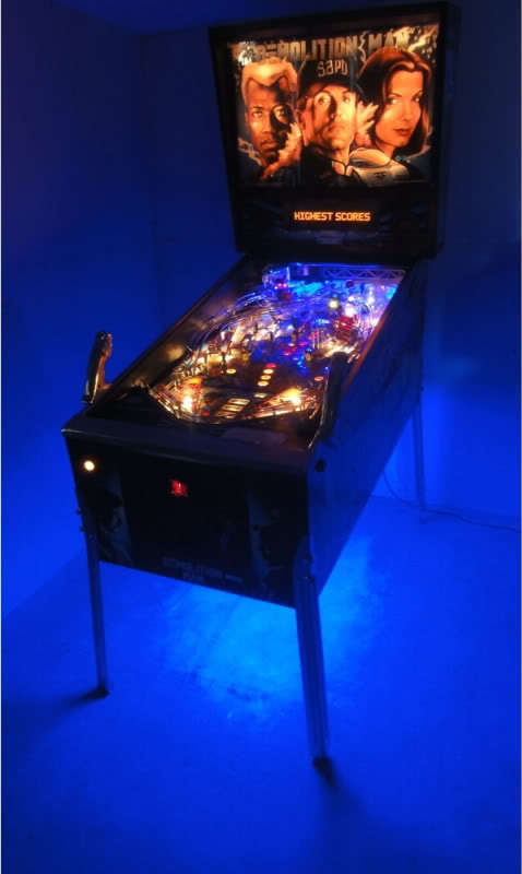 Stern TRON FAMILY GUY 24 CSI AC/DC MUSTANG WHEEL Pinball Cabinet light ...