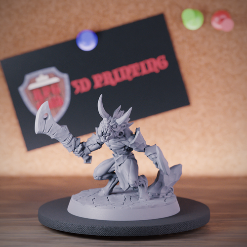 Imp Gruntling Miniature Fiend Monster Demon Dungeons and Dragons Mini ...