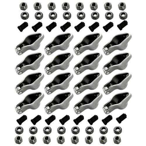 Roller Tip Rocker Arms Set 1.6 Ratio 3/8'' for SBC Small Block Chevy ...