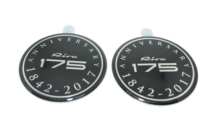 2 x Original Emblem Badge Fiat 500 Riva 175 Anniversary 5,5cm | eBay