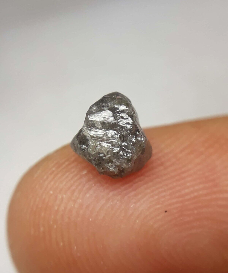 Natural Grey Rough Diamond Uncut Diamond 0.90 Ct,Raw Diamond Loose ...